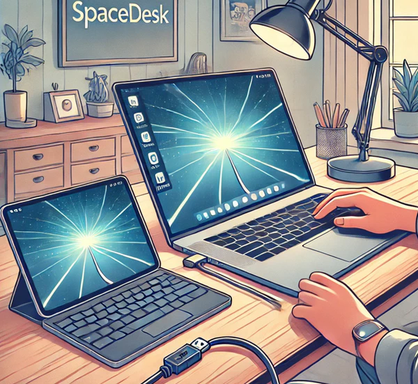 Spacedesk USB 연결과 사용법 알아보기